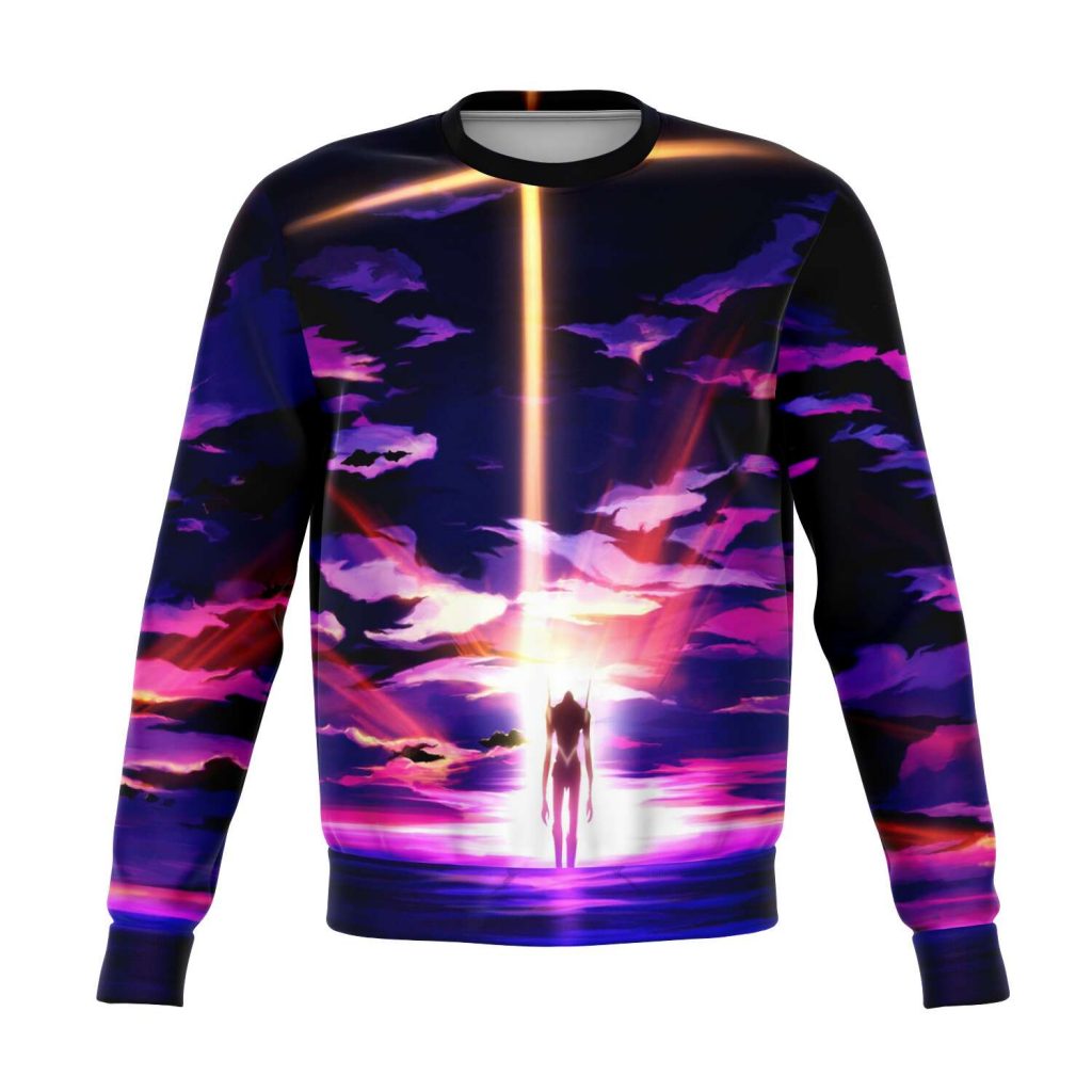 Evangelion Angel Sky Sweatshirt EVA Merch | Evangelion Merch