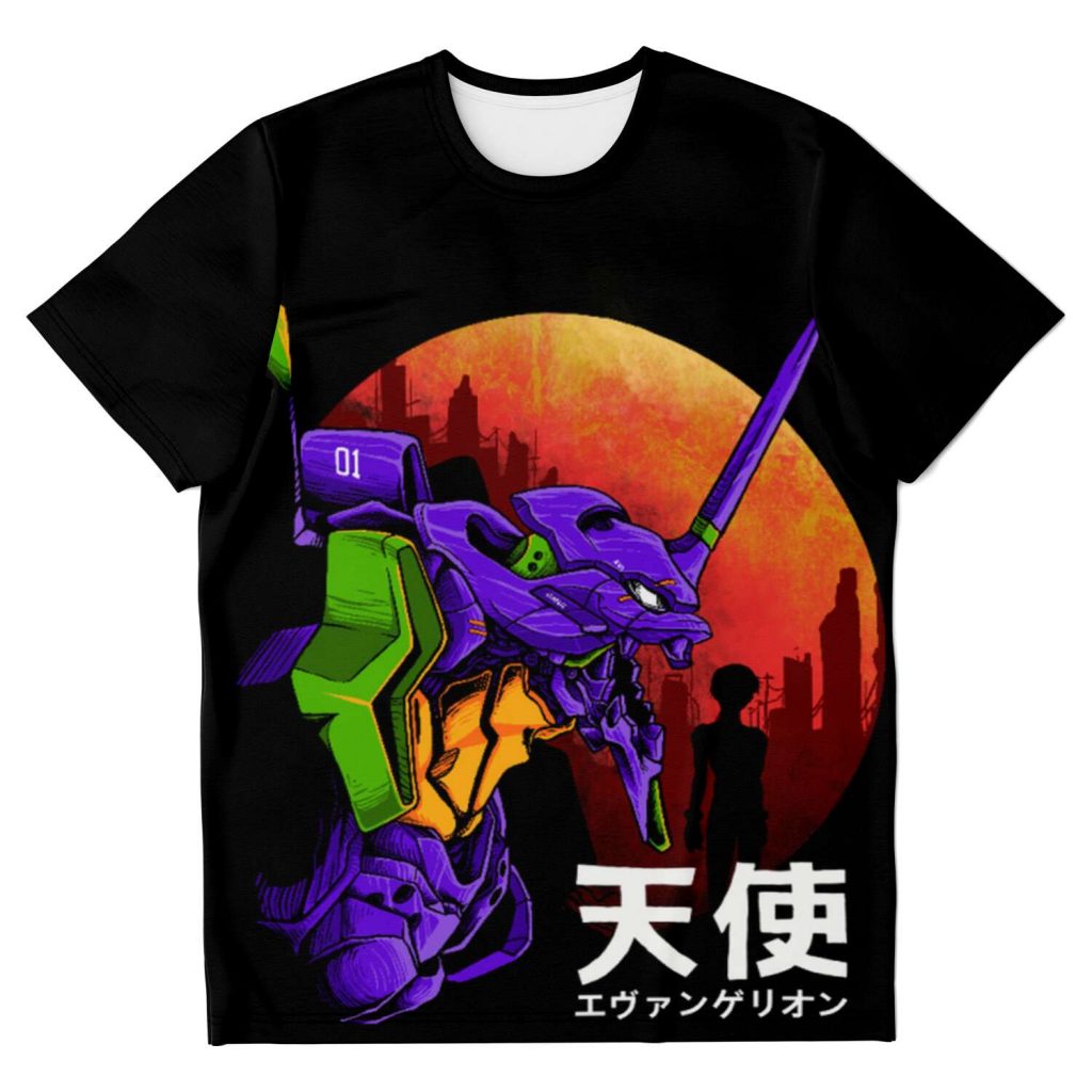Evangelion Unit-01 Night T-shirt EVA Merch | Evangelion Merch