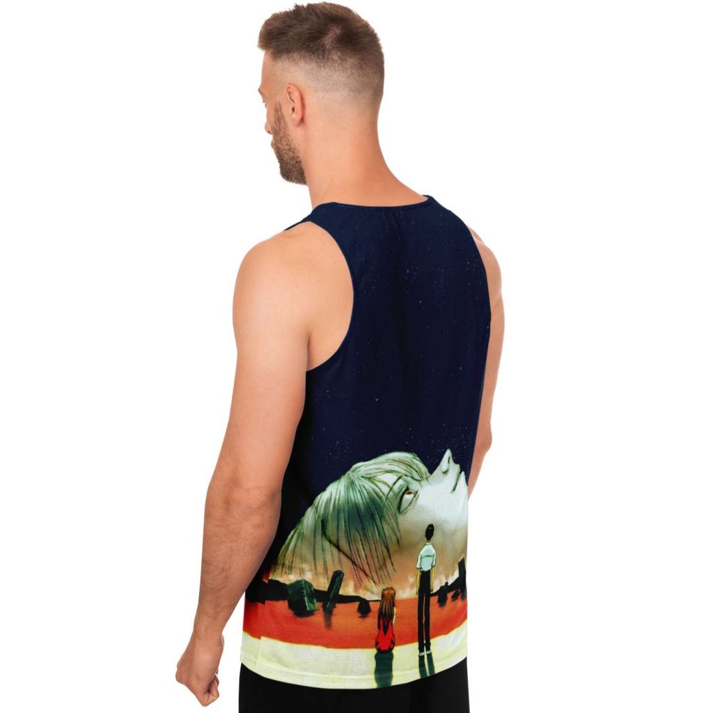 Evangelion Face Rei Ayanami Tank Top EVA Merch | Evangelion Merch