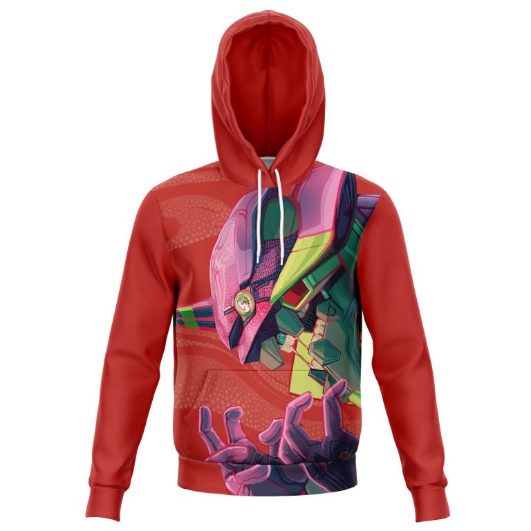 Evangelion Unit-01 3D Hoodie EVA Merch | Evangelion Merch