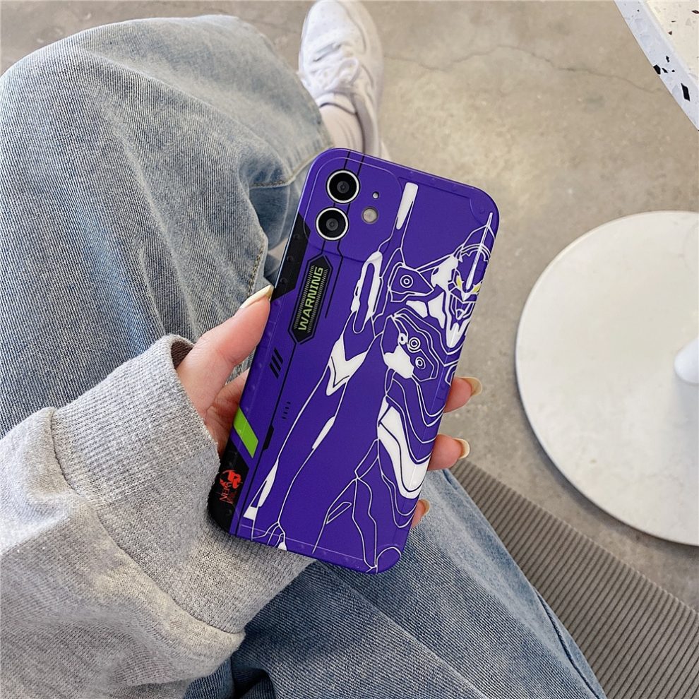 Evangelion Phone Case For IPhone - Evangelion Soft Iphone Back Cover ...